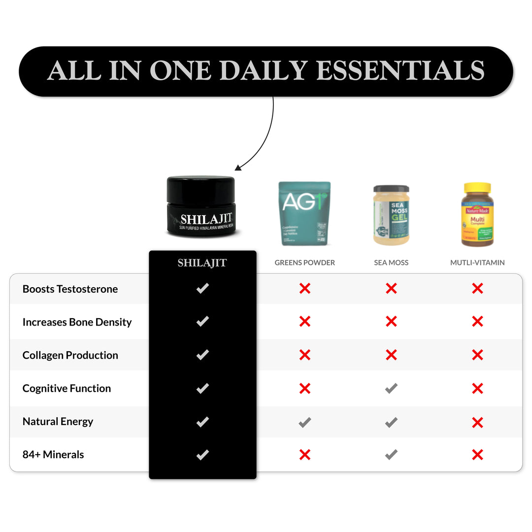 Shilajit Mineral Resin – PLANTSBASICALLY